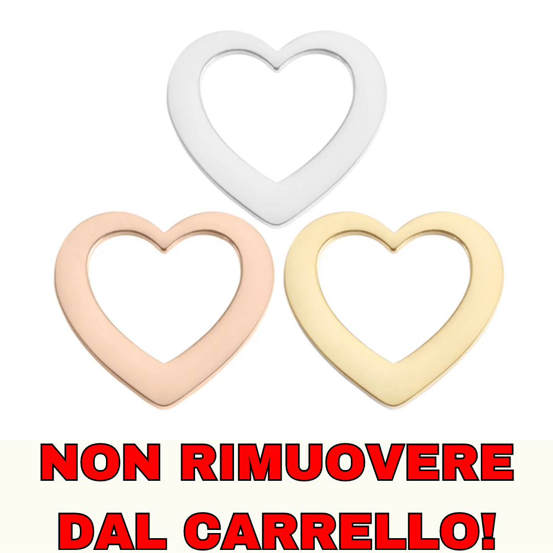 8 cuoricini personalizzati (+10,50€) – My Lovin' Pendant®
